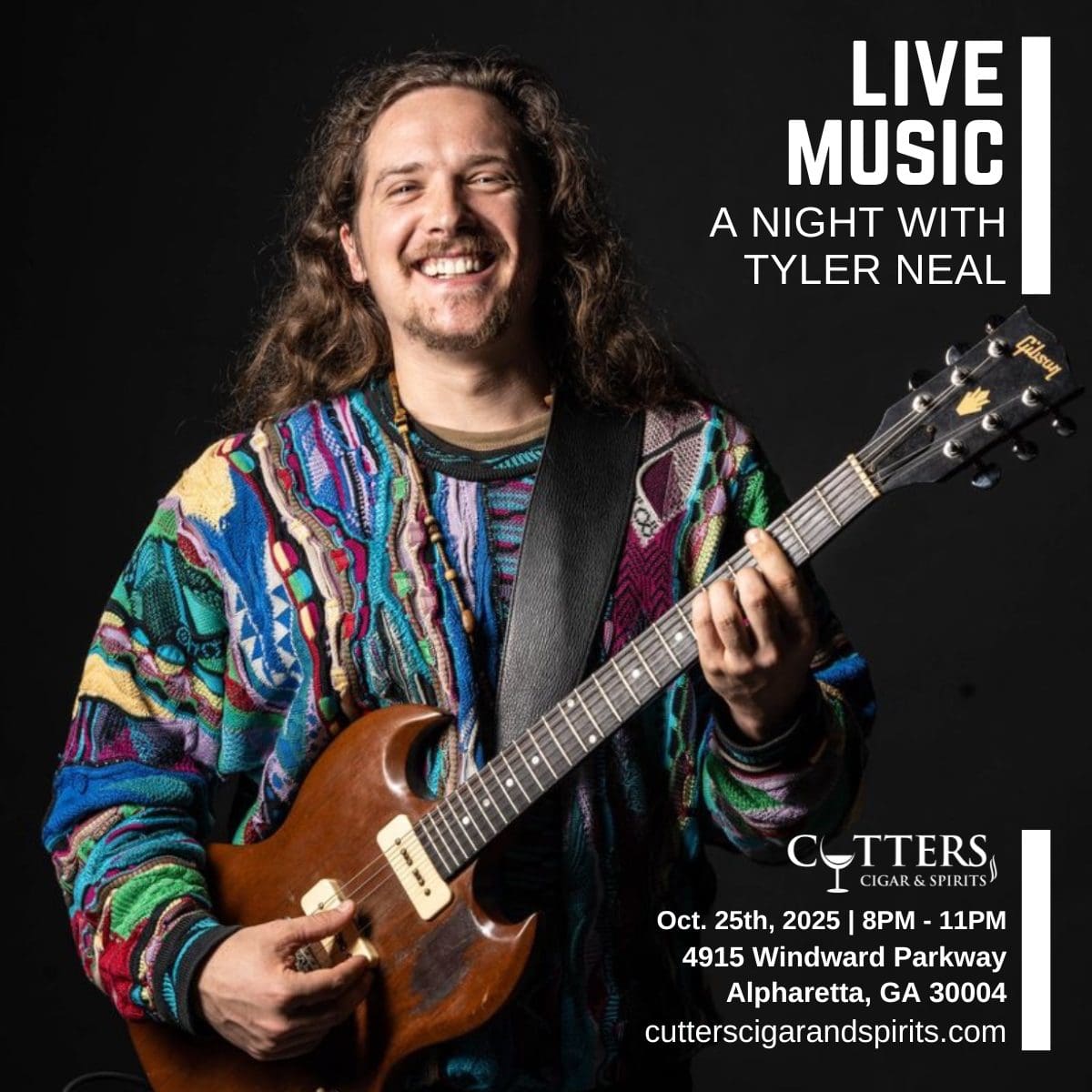 Tyler Neal Live - Cutters Cigar & Spirits